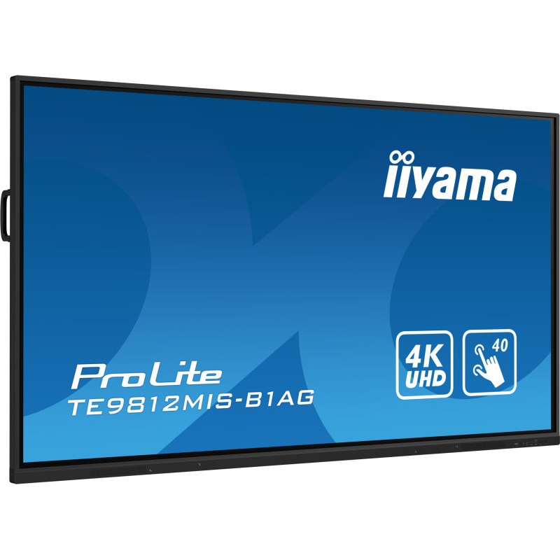 Monitor interactiv, Iiyama, IPS LED 4K /VGA HDMI USB-C WiFi - eMAG.ro