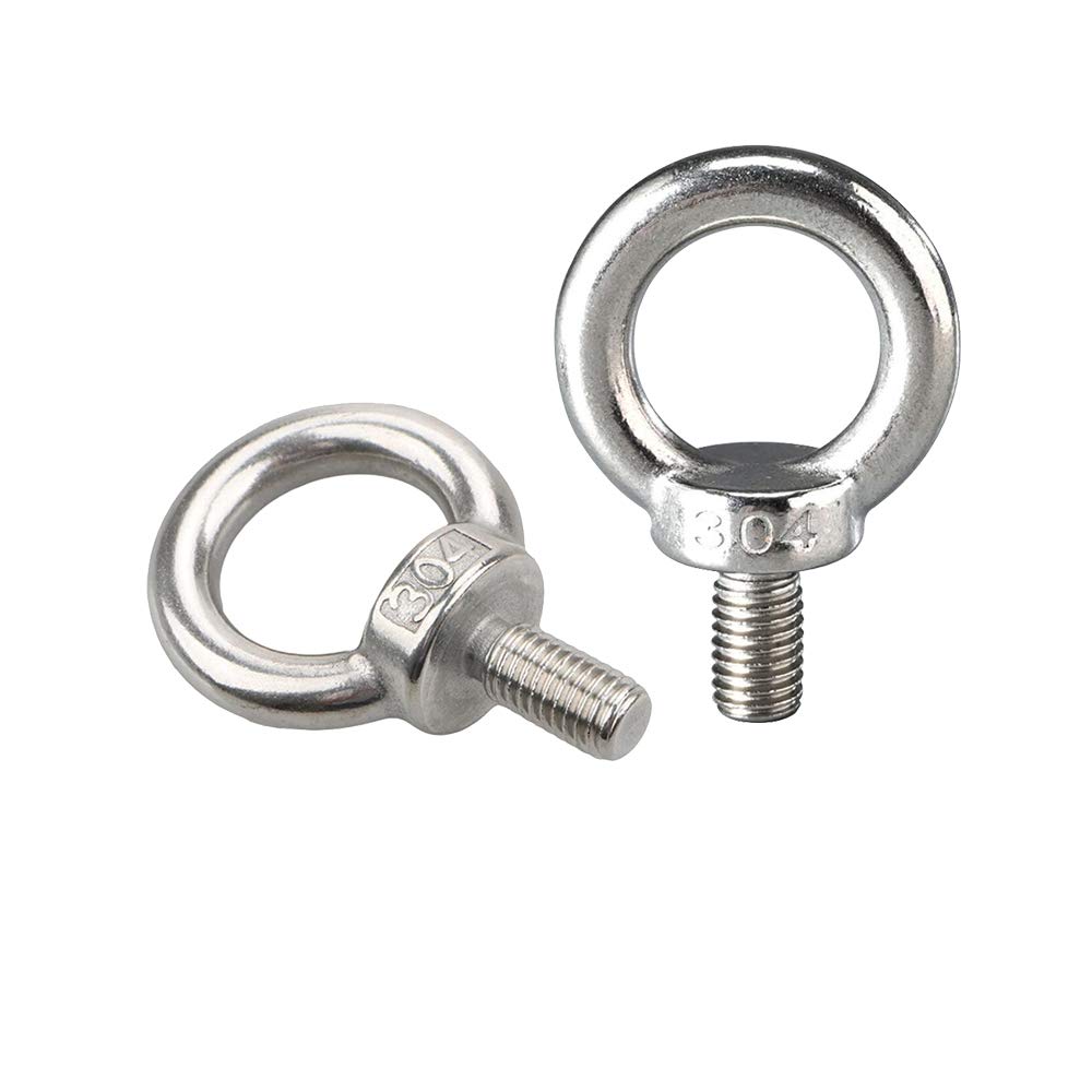 Set 5 suruburi cu inel de ridicare M8, Inox, Argintiu - eMAG.ro