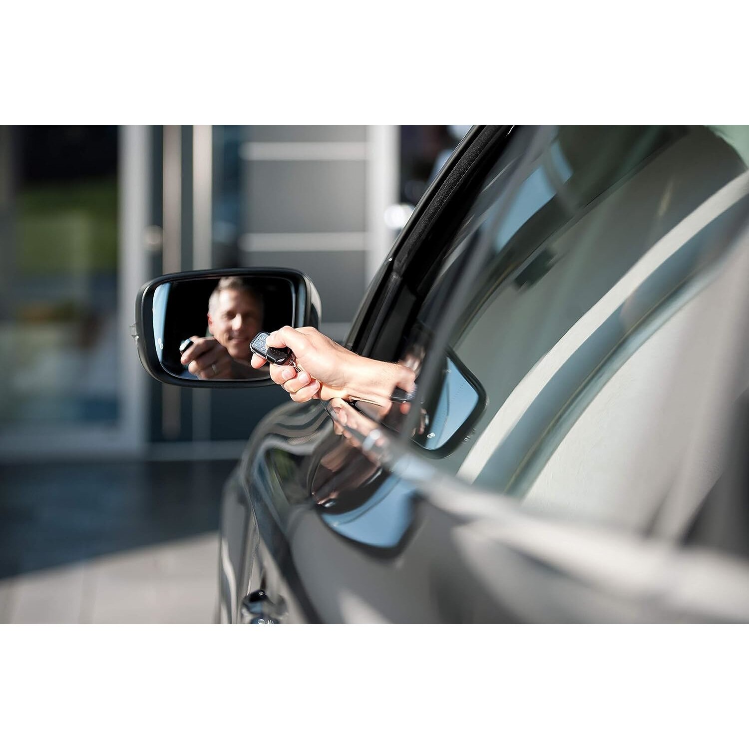 Telecomanda auto, Sunmostar, Negru/Argintiu - eMAG.ro