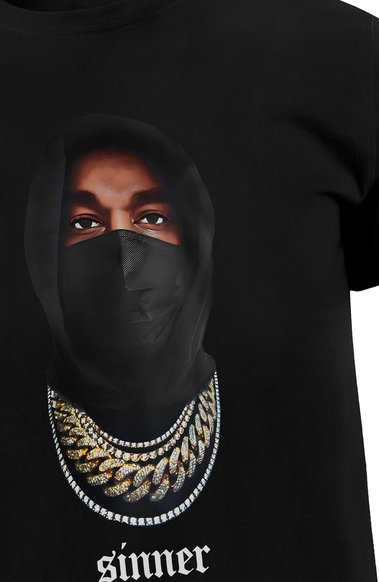 Tricou barbati, Sinner, Heavyweight Cotton 100% - 200gr, Negru, XL ...