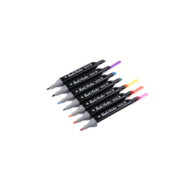 Set 80 de carioci cu suport din plastic, Profesionale, cu 2 tipuri de ...