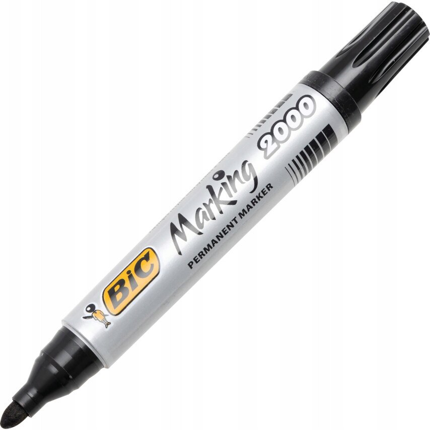 Marker, Bic, 1.7 mm, Negru - eMAG.ro