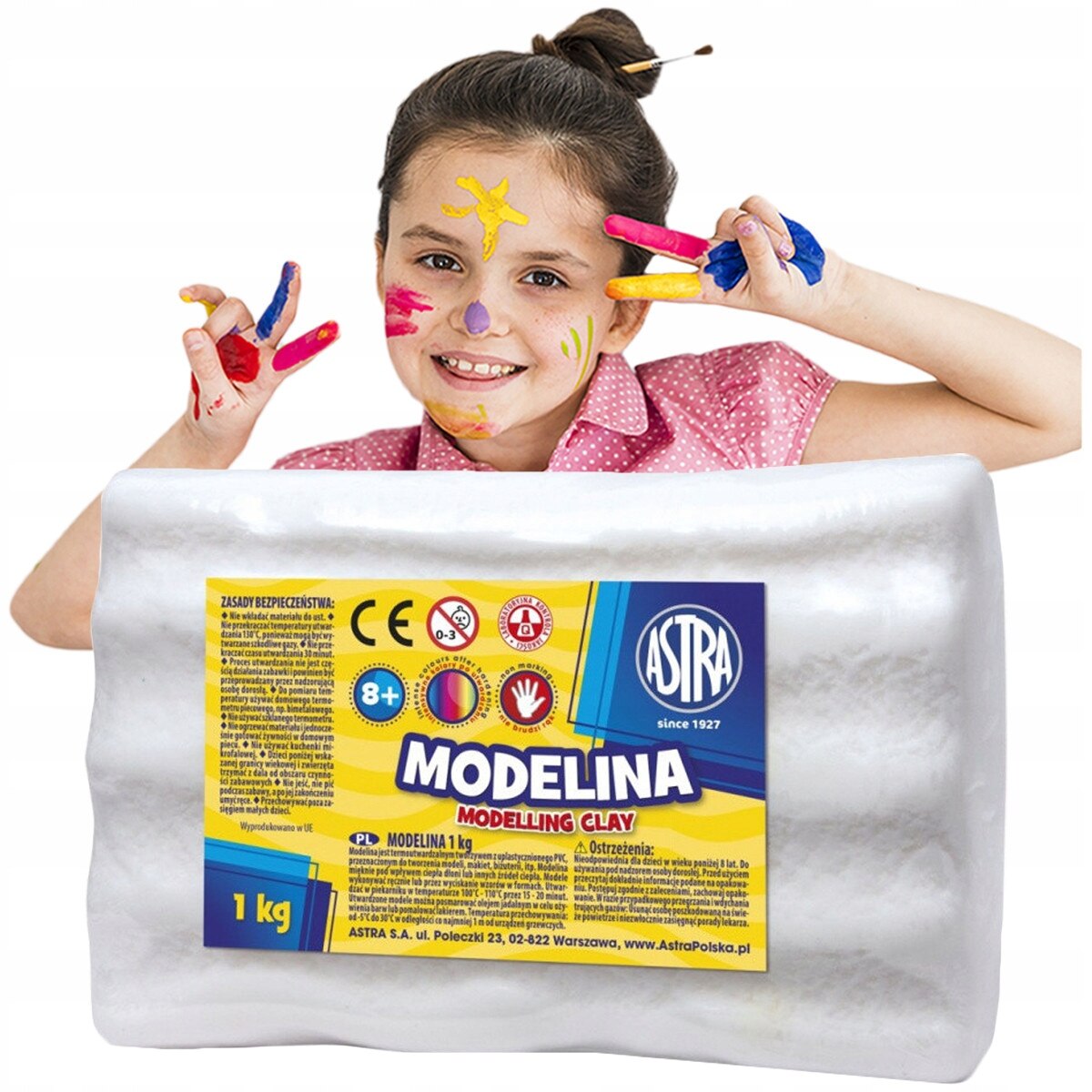 Lut modelabil Astra, 1kg, Alb - eMAG.ro