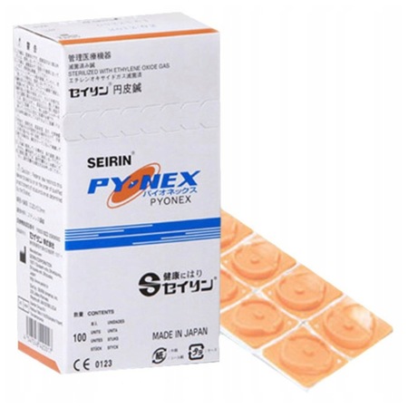 Комплект Игли за аурикулотерапия New Pyonex 0.17 mm x 0.90 mm, Seirin ...