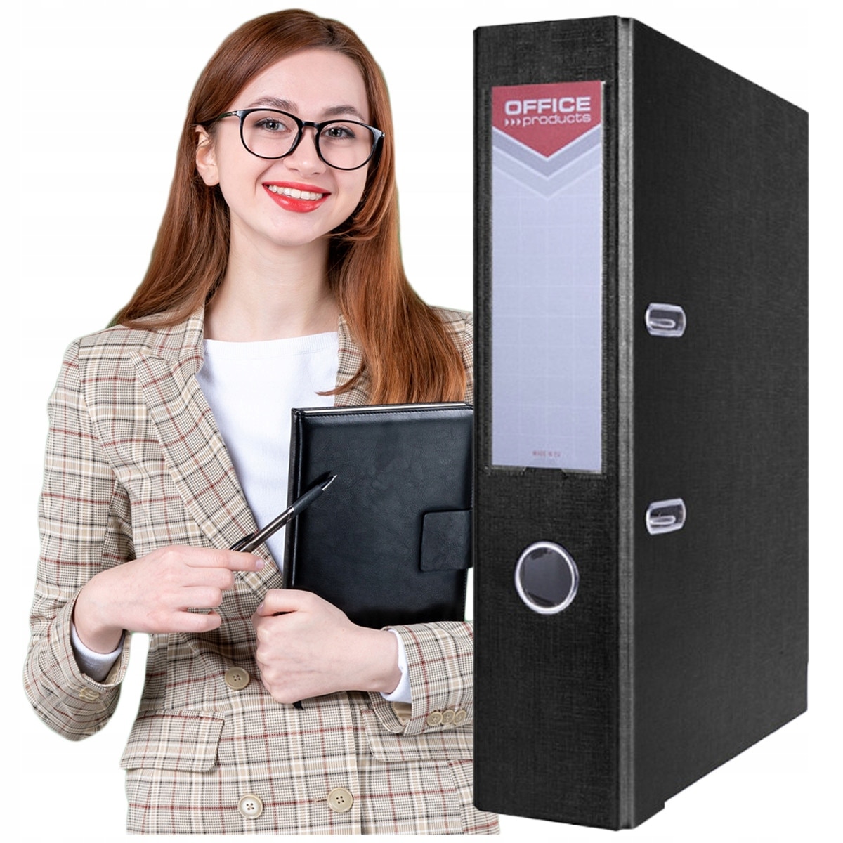 Dosar pentru documente, A4, Pentru birou, Negru - eMAG.ro