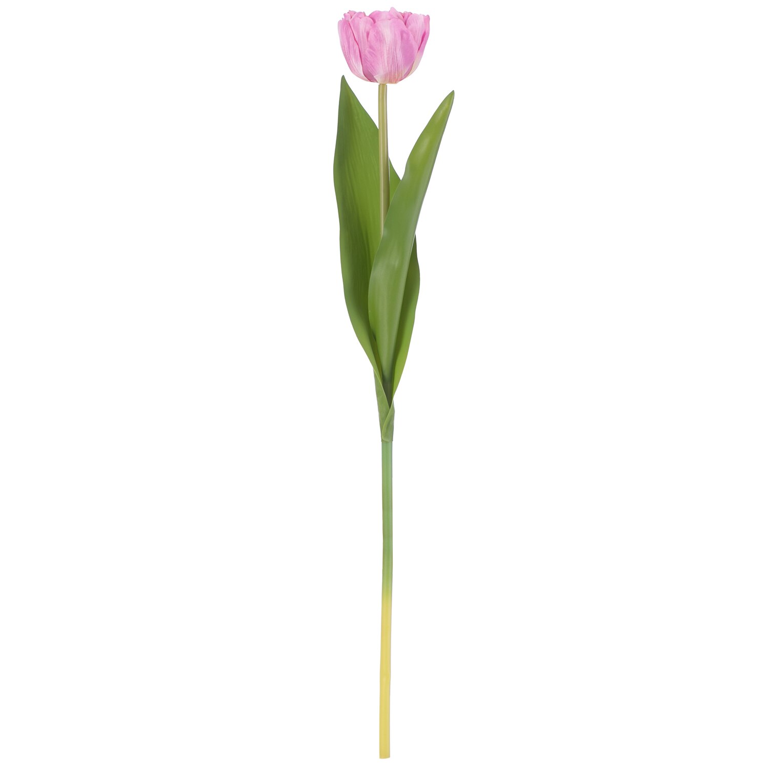 Lalea artificiala, ZENDERTEXTIL, Verde/Roz - eMAG.ro