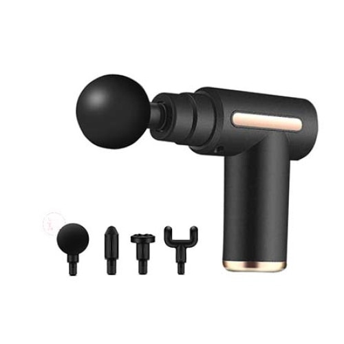 Aparat pentru masaj profesional tip pistol, 4 capete, 32 viteze, 3600 ...