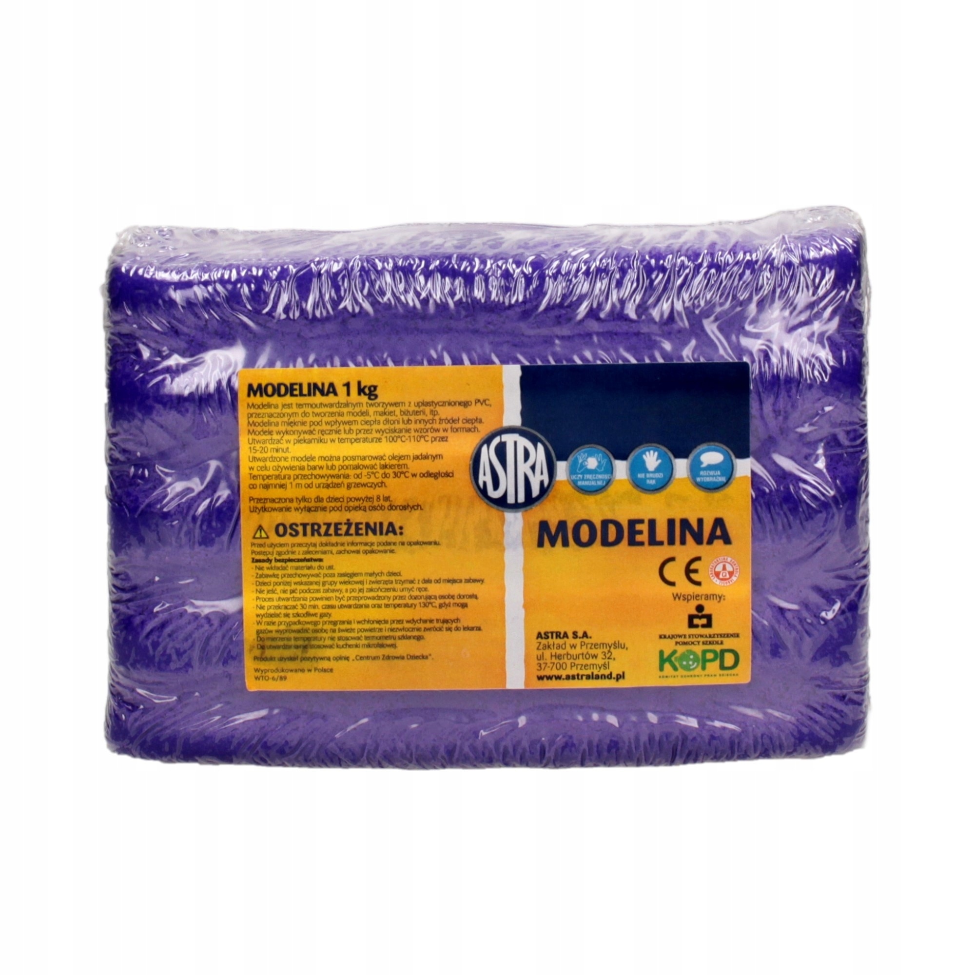 Pasta modelatoare, Astra, Violet, 1KG - eMAG.ro