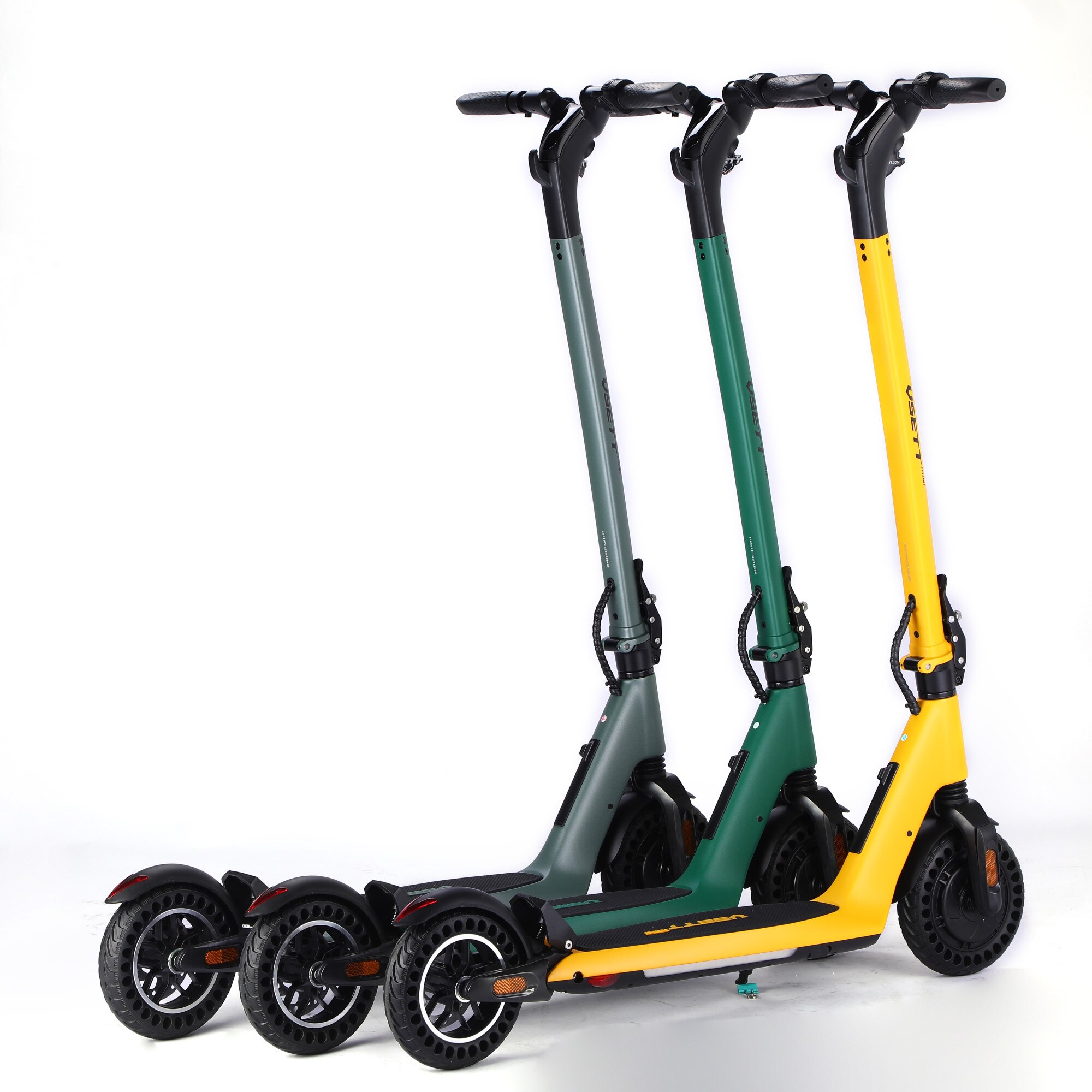 Vsett - Mini elektromos roller fűzöld, smart, nfc, app, 14kg/25km/h ...