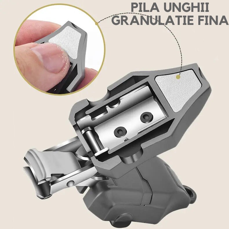 Mini Unghiera Avaxify®, Portabila Tip Breloc cu Pila, pentru Manichiura ...