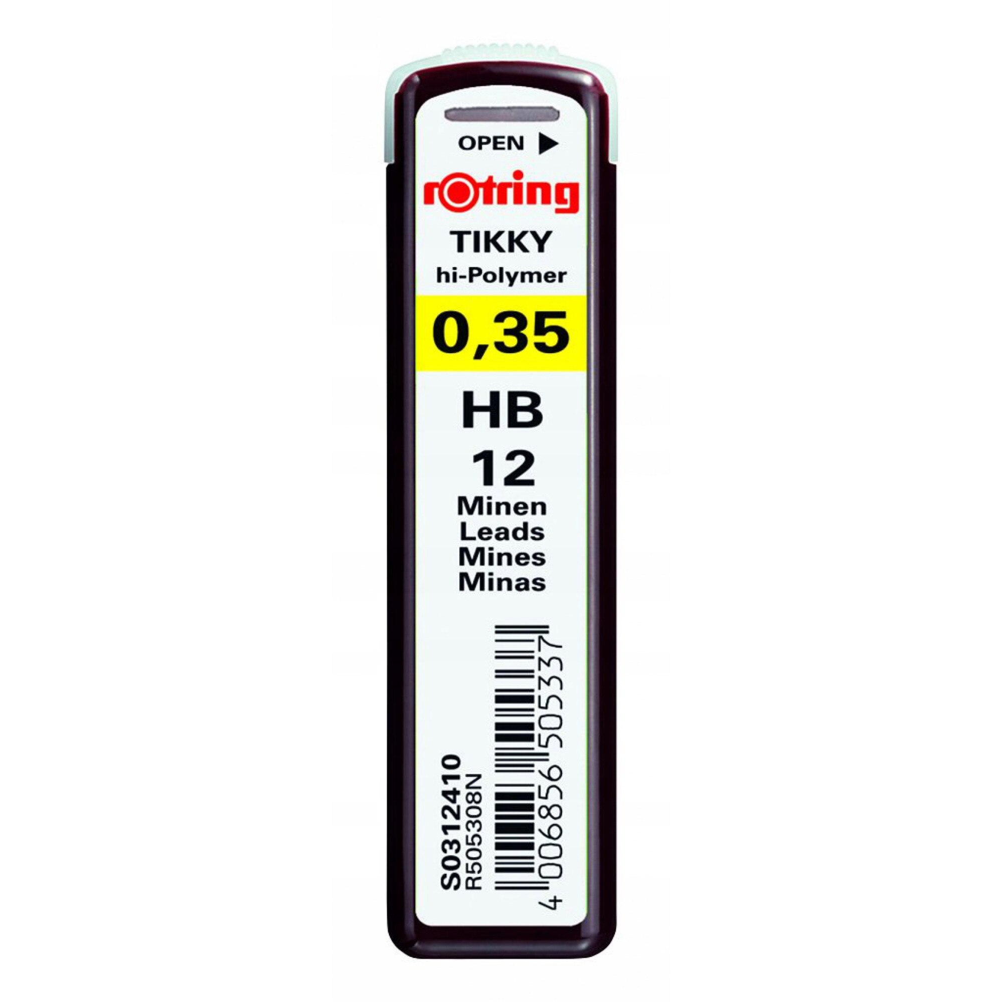 Mine pentru creion mecanic HB, Rotring, Gri - eMAG.ro