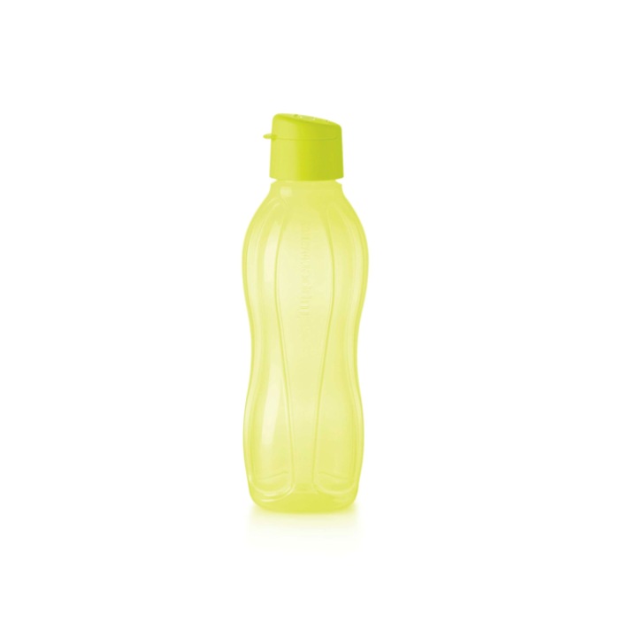 Set Sticla eco galbena, Tupperware, 750 ml, + Caserola cu capac medie ...