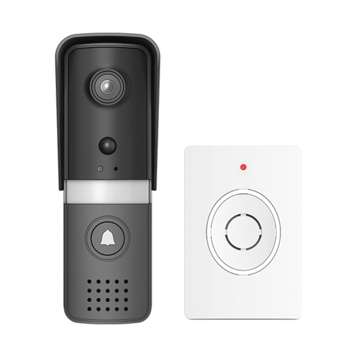 Smart Звънец с камера и приемник Elmark EL-IP11, Сензор за движение, 85dB, IP44 - eMAG.bg