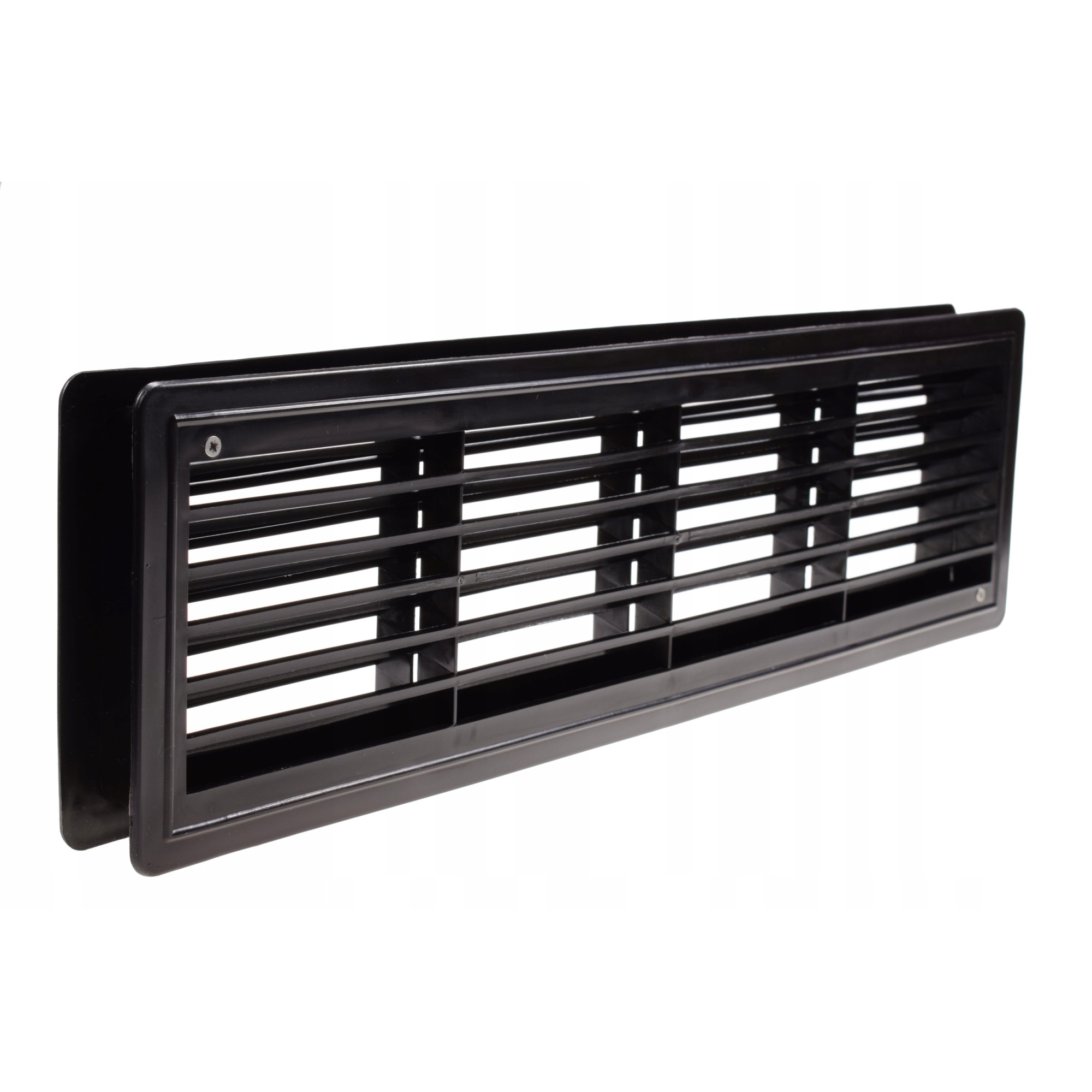 Grilaj de ventilatie, Plastic, 13.6 x 46 cm, Negru - eMAG.ro