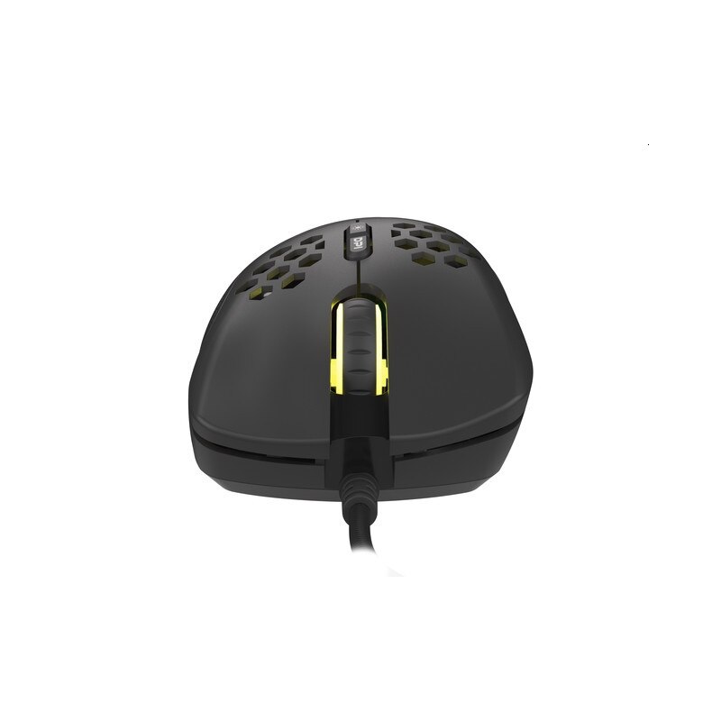 Mouse gaming, Genesis, USB, 8000 DPI, Iluminare LED, 7 butoane, Negru ...