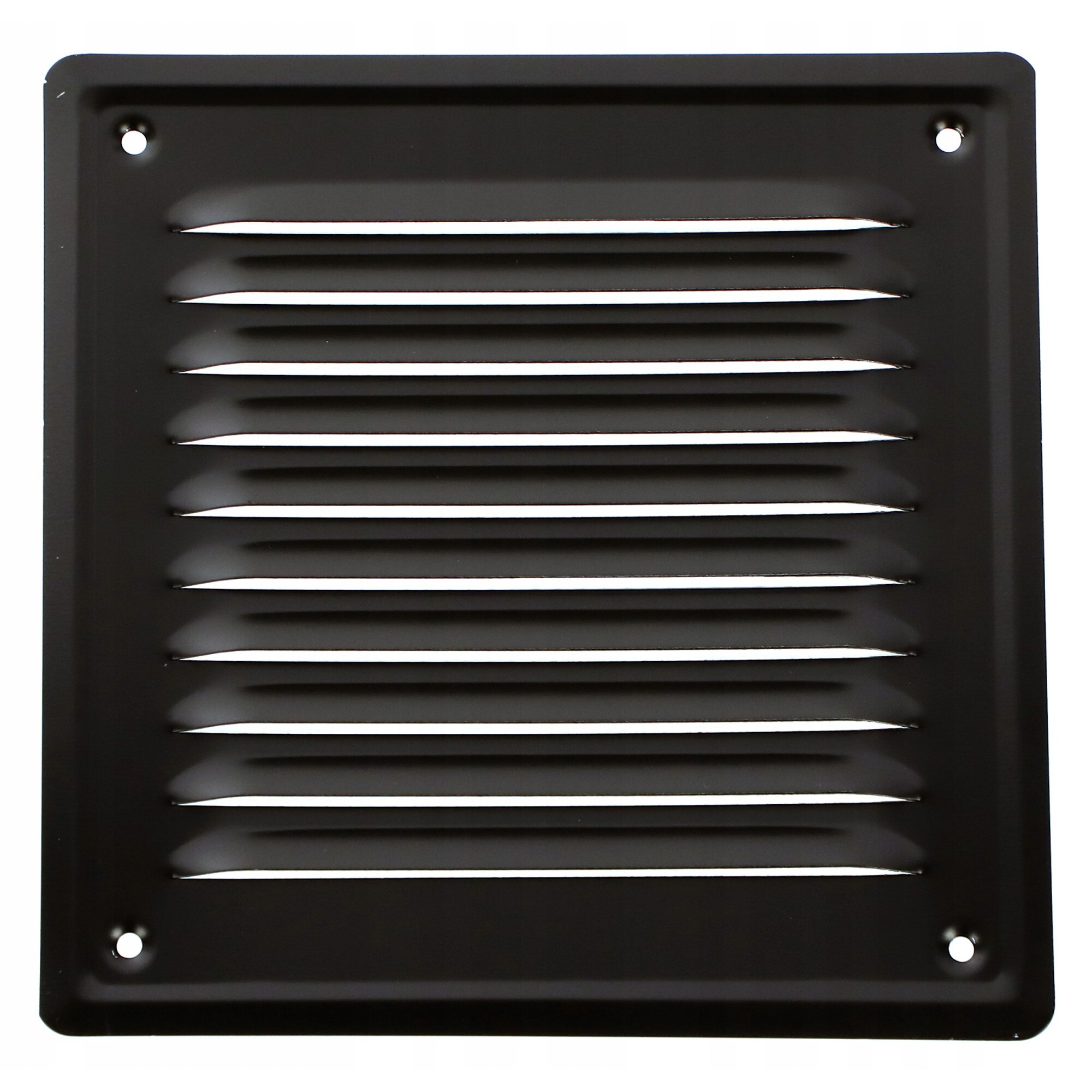 Grilaj de ventilatie, Otel, 16.5 x 16.5 cm, Negru - eMAG.ro