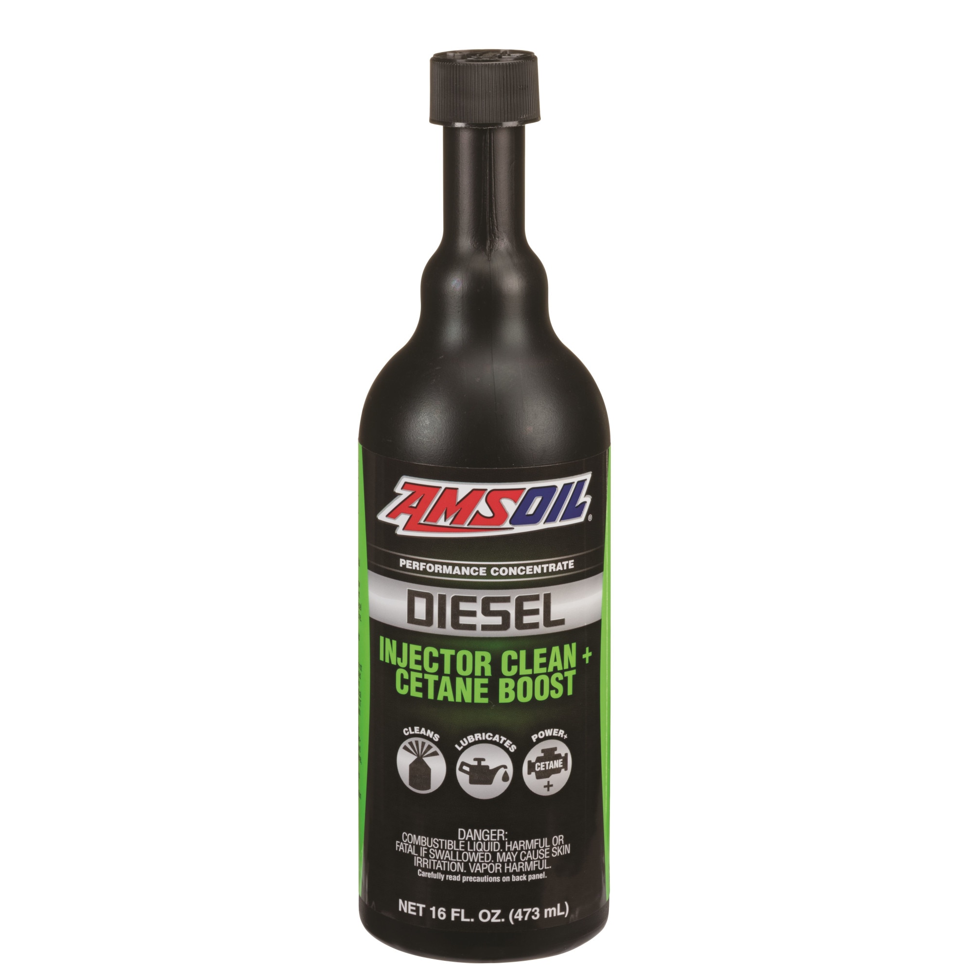 Aditiv, Amsoil, DIESEL INJECTOR CLEAN + CETANE BOOST, 473ML - eMAG.ro