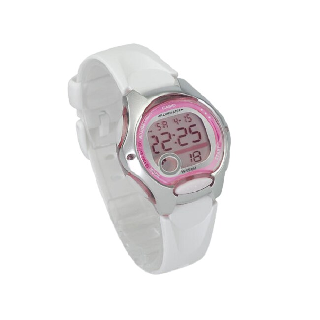 Ceas copii Casio Youth digital, Alb - eMAG.ro