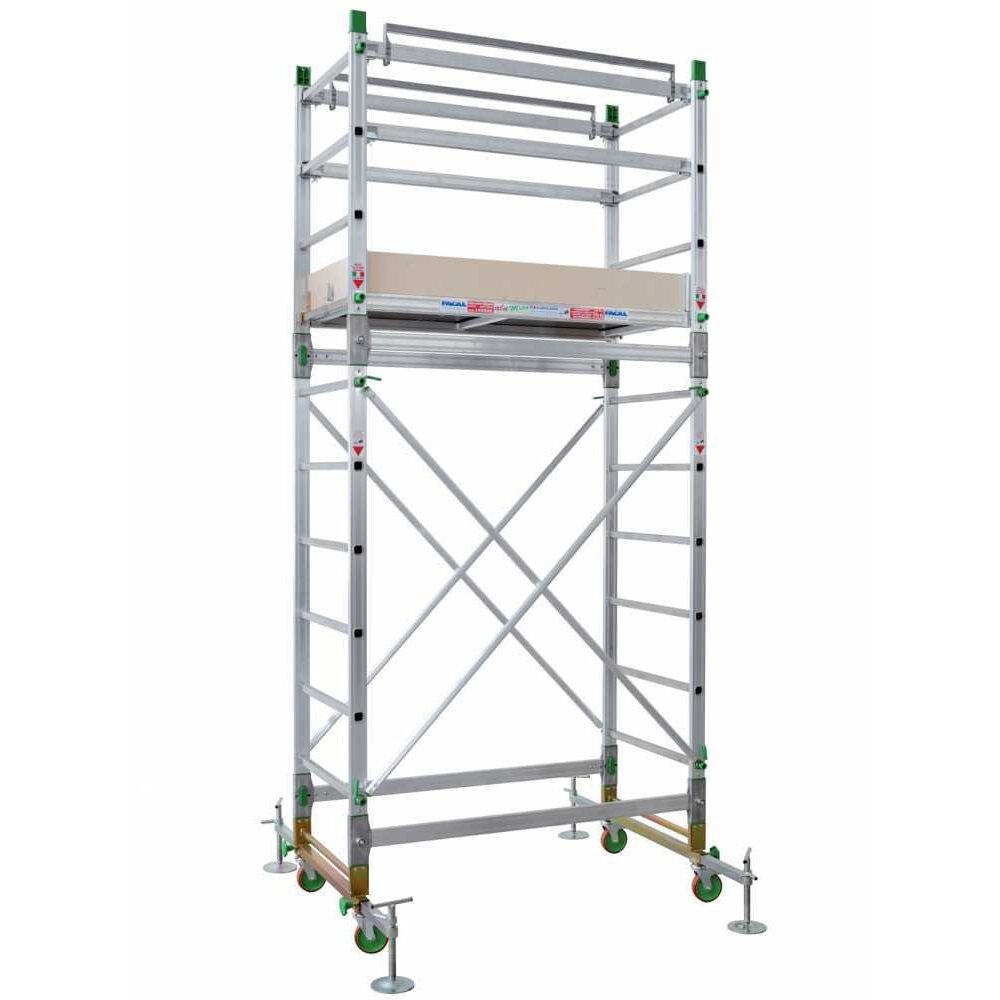 Schela mobila multifunctionala Facal Alumito, max 150 kg, 4.4 m ...