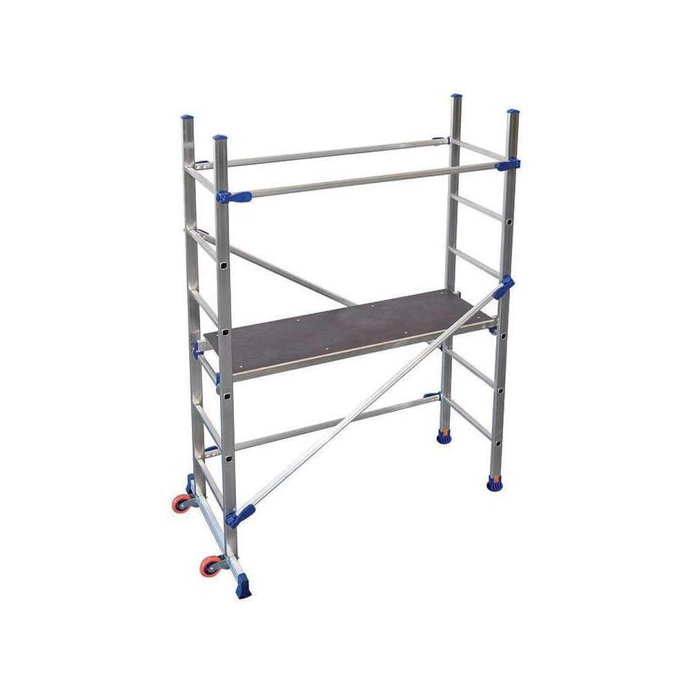 Schela mobila multifunctionala Facal P6, max 150 kg, 2.9 m, Aluminiu ...