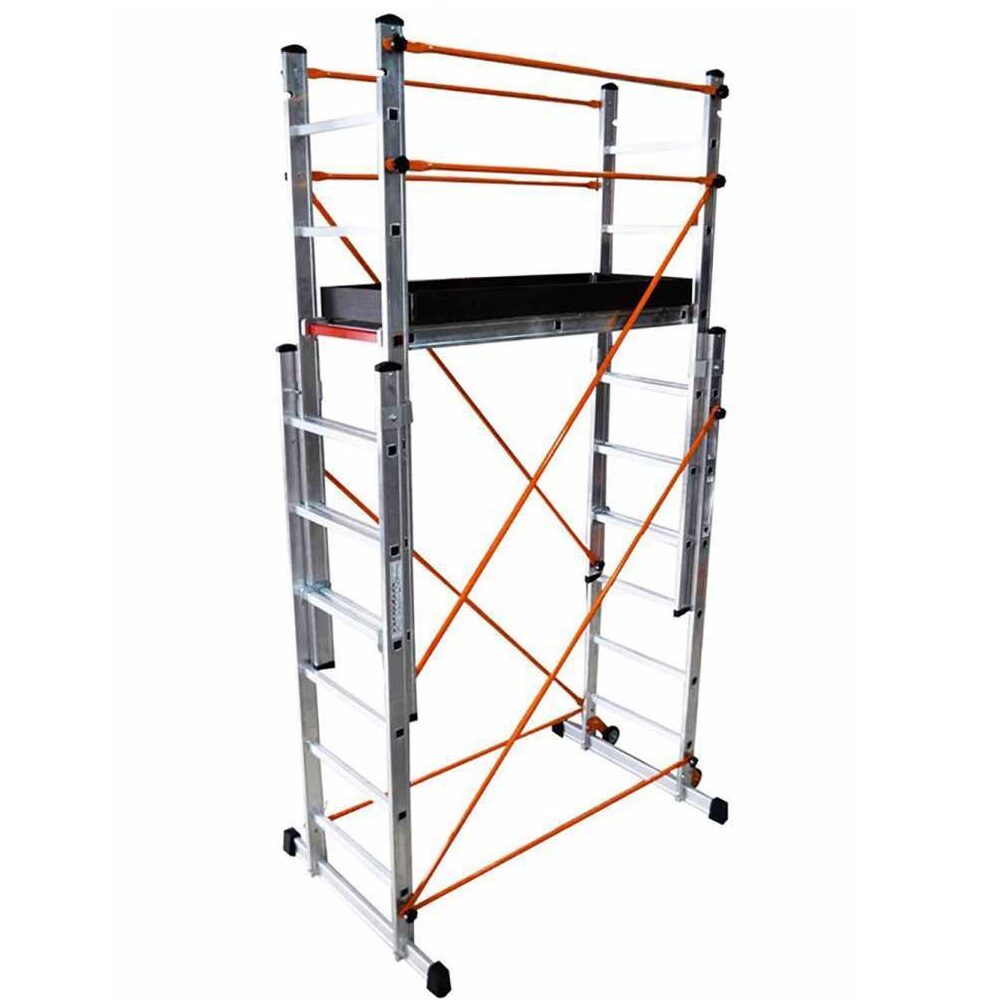 Schela mobila multifunctionala Svelt Target Plus, max 150 kg, 4.5 m ...