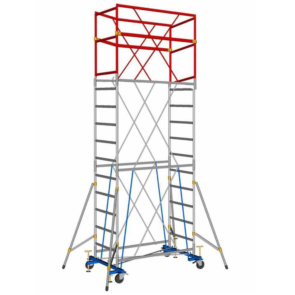 Schela mobila multifunctionala Svelt Euromedium, max 200 kg, 5.6 m ...