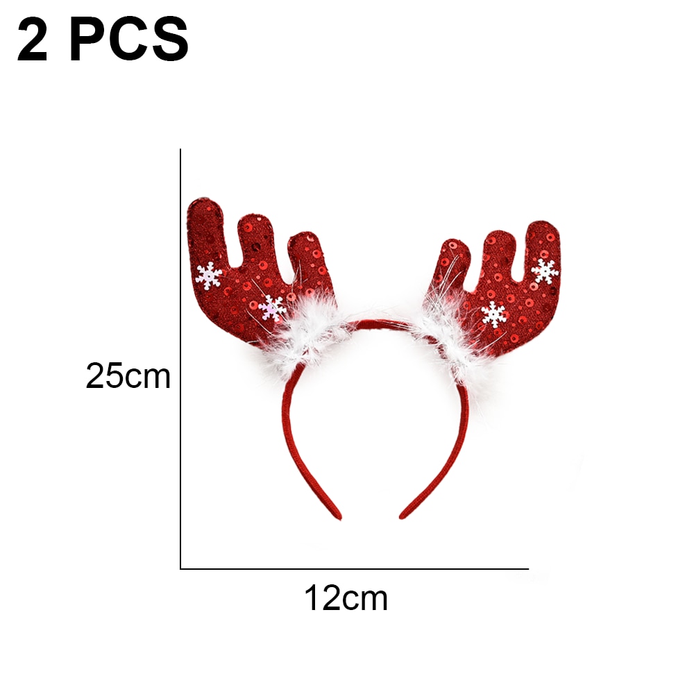 Set 2 bentite de Craciun, Cozevdnt, Plastic, Rosu - eMAG.ro