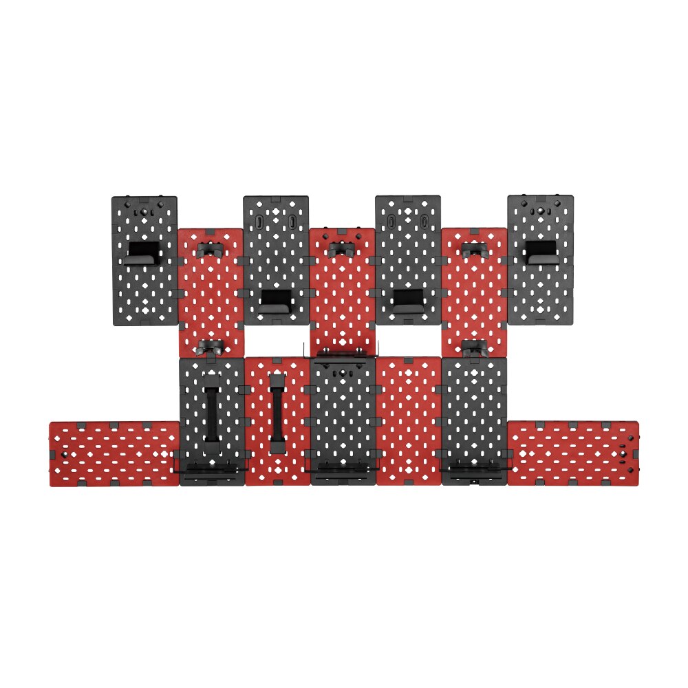 Organizator de perete pentru jocuri, 15 x 128 x 256 mm, Rosu - eMAG.ro