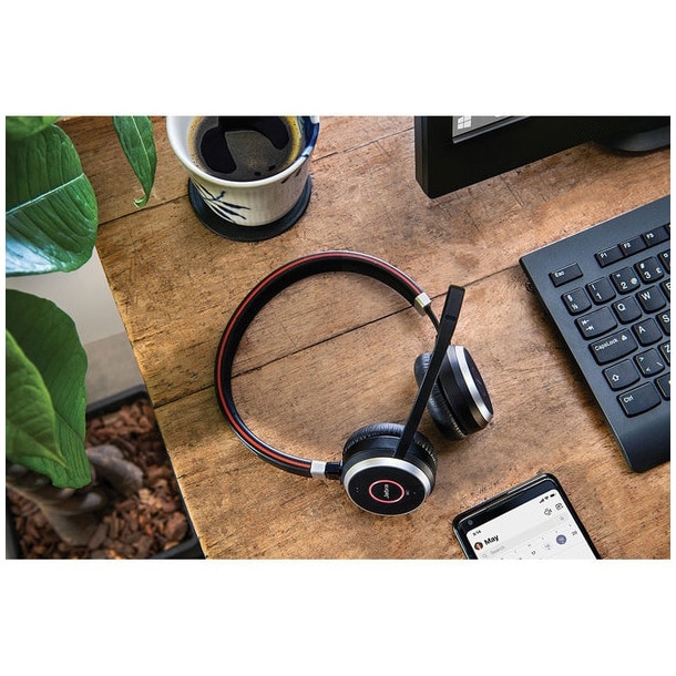 Casti PC Jabra Evolve 65 SE, Bluetooth, USB, negru - eMAG.ro