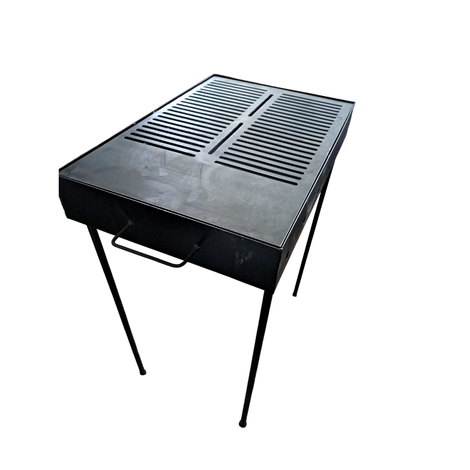 Gratar demontabil metalic pe carbuni, dimensiuni plita 60cm x 40cm ...