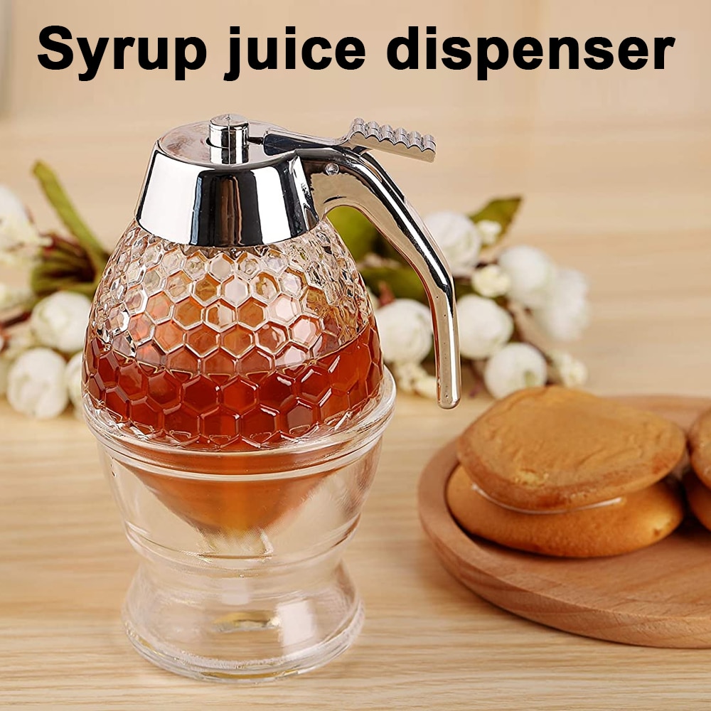 Dozator miere, Manual, Transparent/Arginiu - eMAG.ro