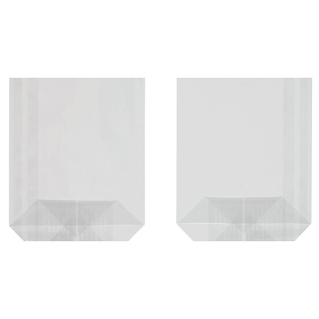 Set 10 saci de plastic transparent, 9,5x16 cm - eMAG.ro