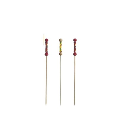 Set 40 scobitori pentru gustari/aperitive biodegradabile din lemn, 7.5 ...