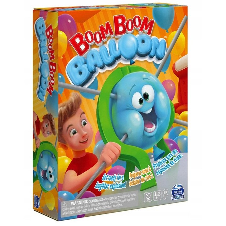 Joc interactiv Boom Boom, Spin Master, Plastic, 2 ani+, Multicolor ...