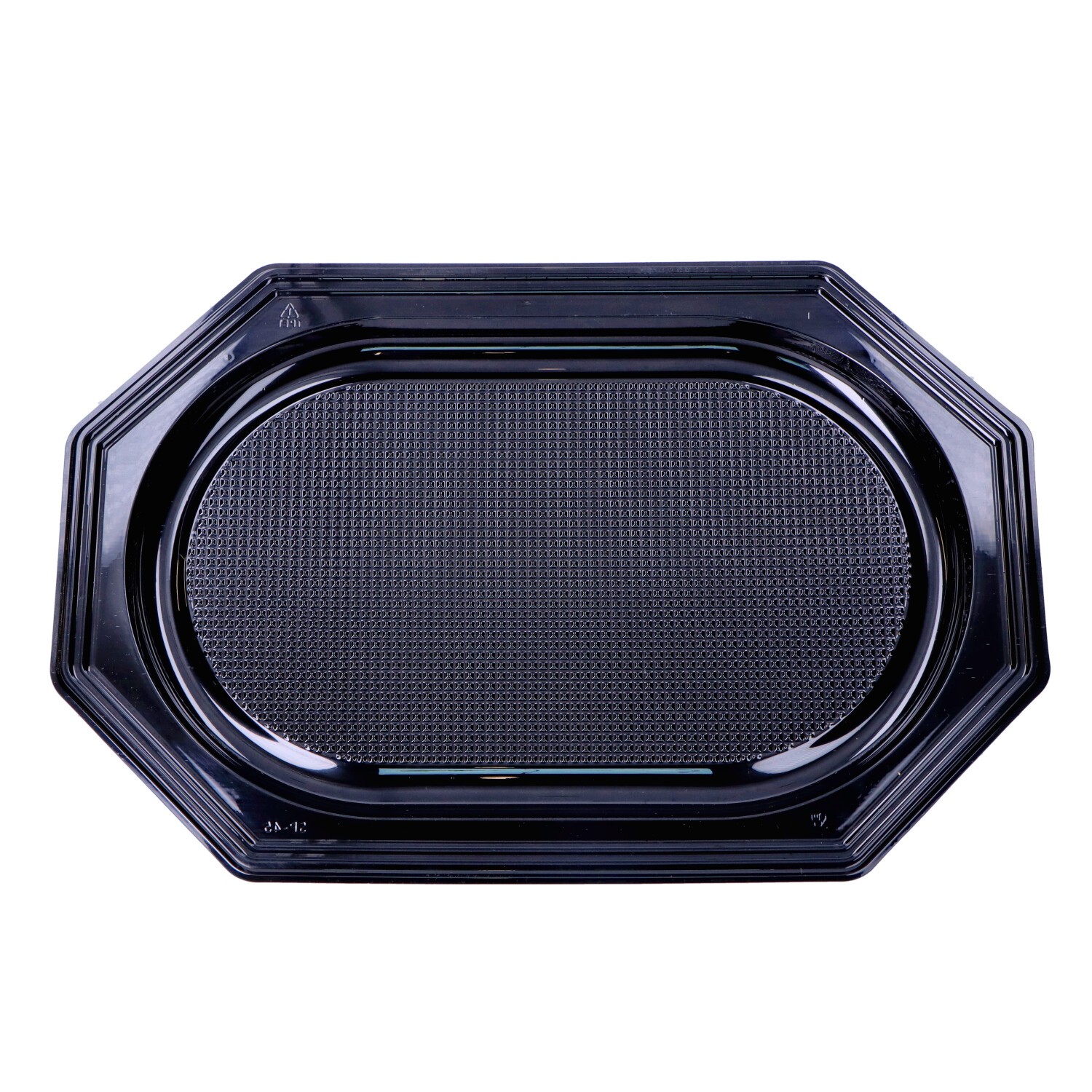 Platou de unica folosinta, Plastic, Negru - eMAG.ro