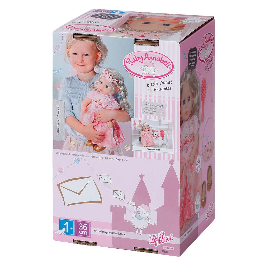 Кукла Zapf Creation Baby Annabell Little Sweet Princess 7703984 1-143 ...