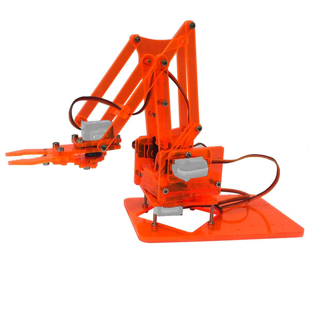 Brat robotic, Elektroweb, Acril, Portocaliu - eMAG.ro