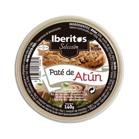Pate de ton 140gr Iberitos - eMAG.ro