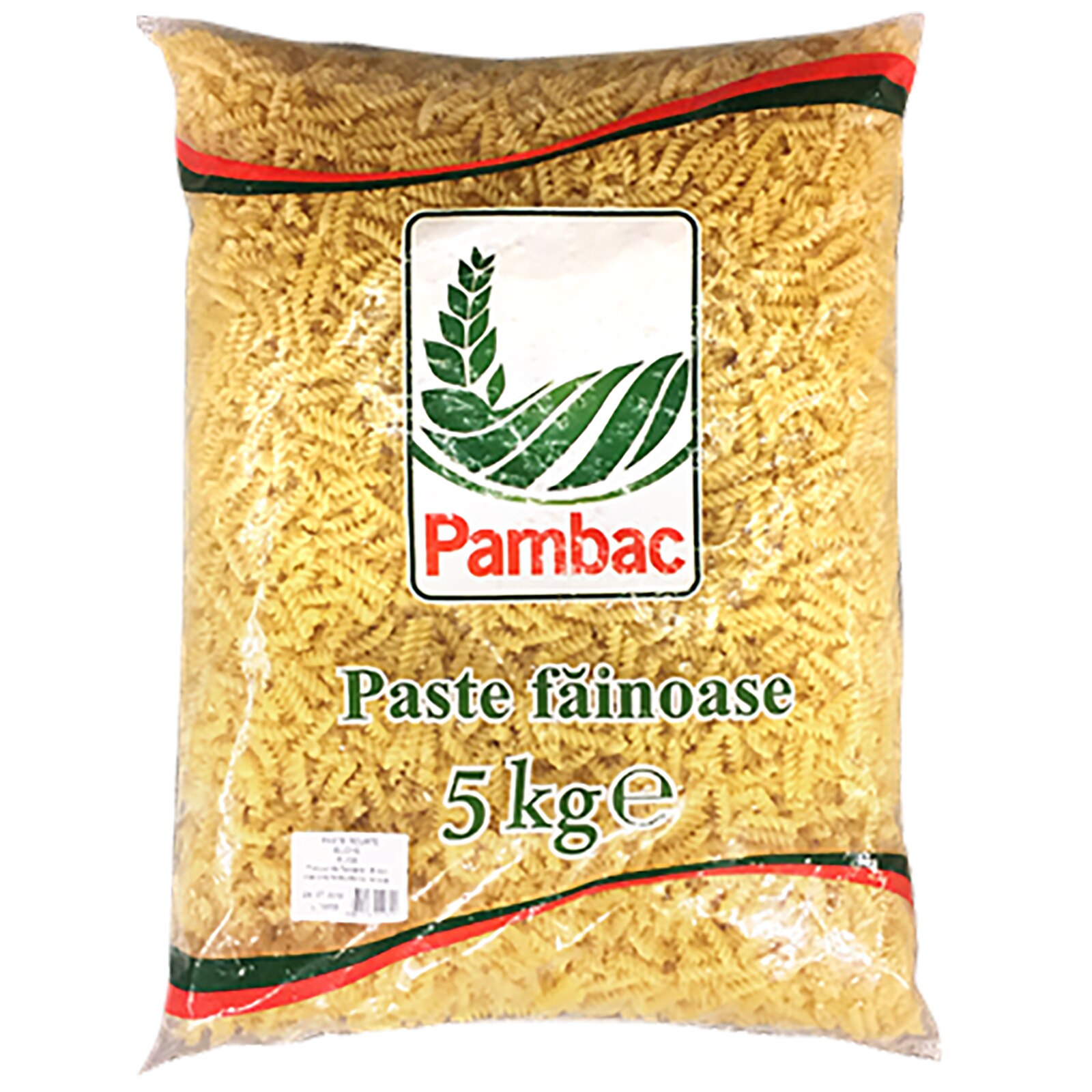 Paste elice, Fusilli, Pambac, 5 Kg - eMAG.ro