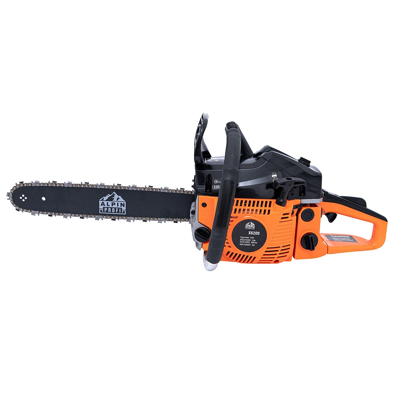 Drujba Alpin Profi X6200,4.2CP, 52CC, 10.000Rpm, 2x Lame, 2x Lanturi ...