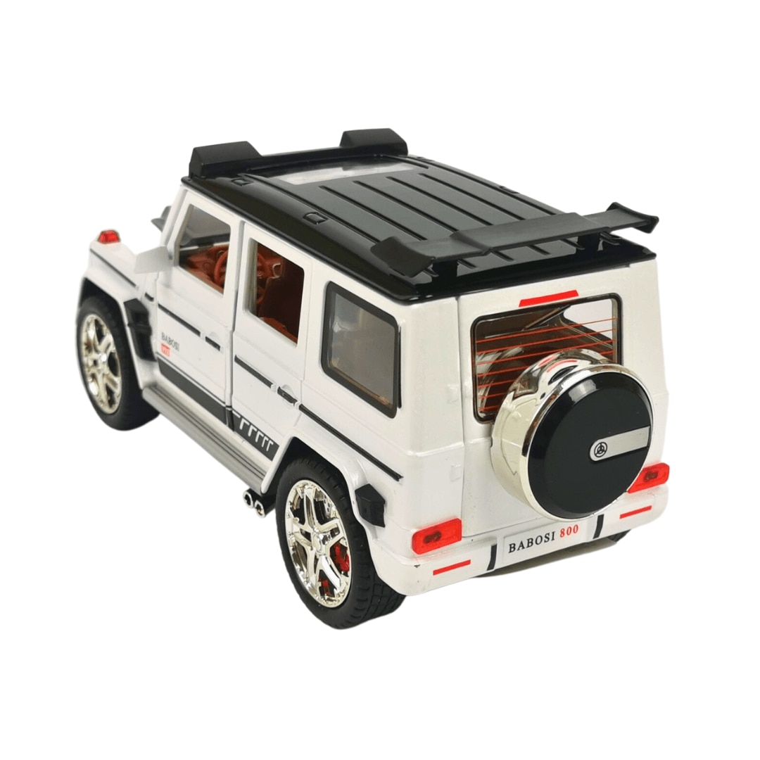 Masinuta, Metal, Mercedes G-class Brabus, 1:24, Alb - eMAG.ro