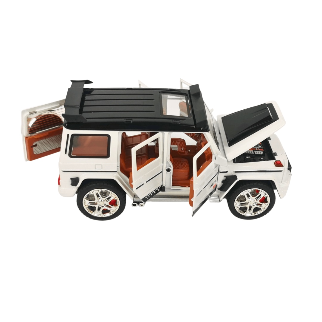 Masinuta, Metal, Mercedes G-class Brabus, 1:24, Alb - eMAG.ro