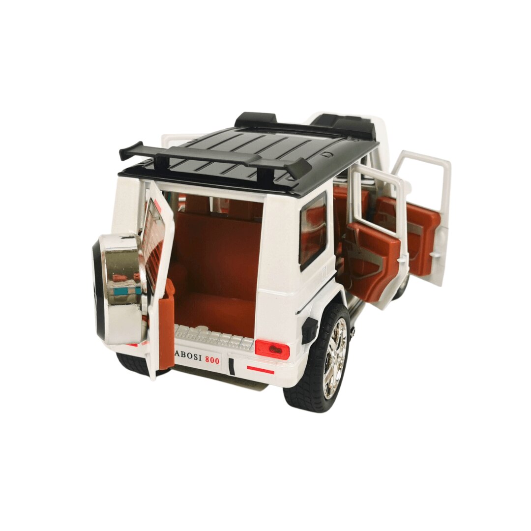 Masinuta, Metal, Mercedes G-class Brabus, 1:24, Alb - eMAG.ro