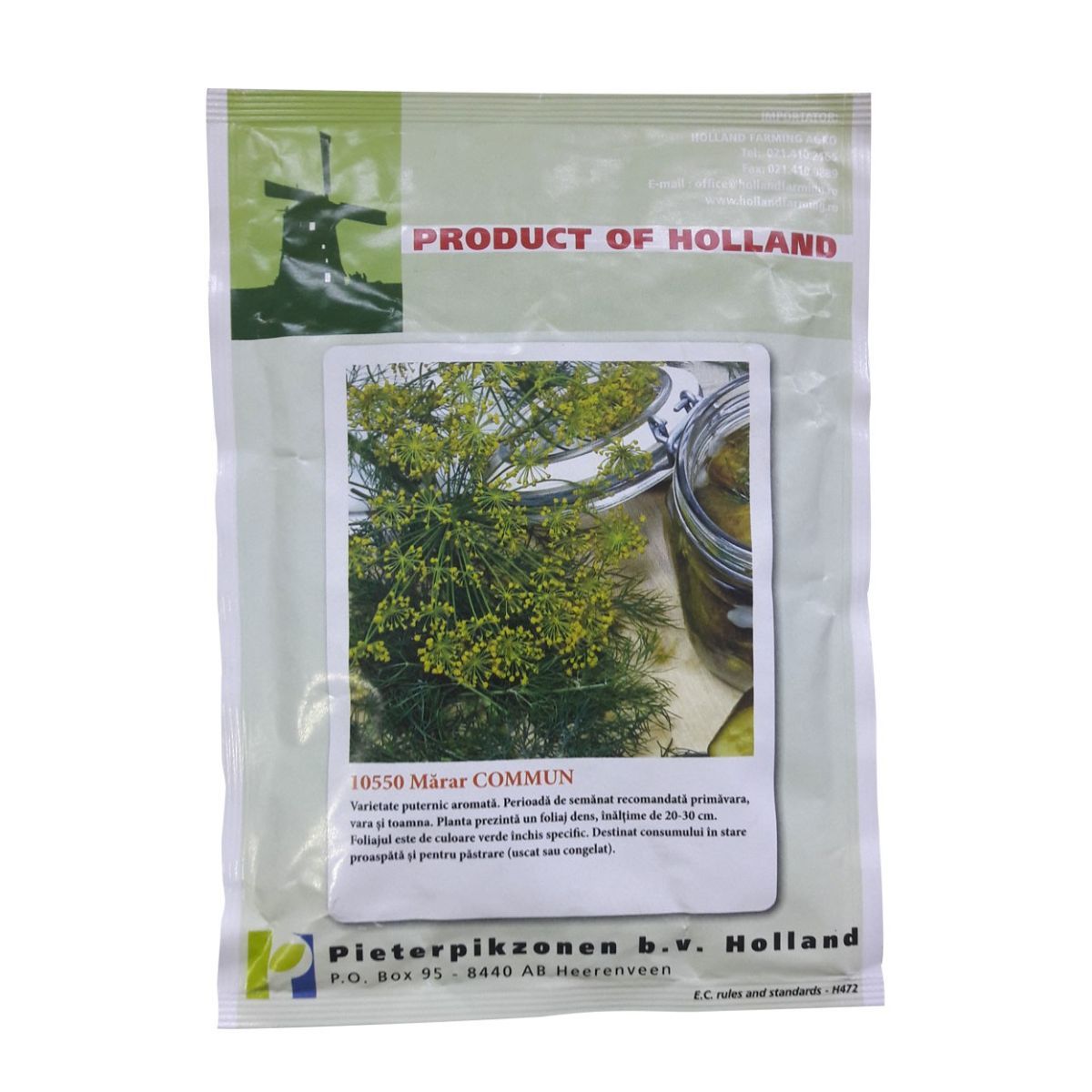 Seminte de marar comun, 50 grame, Pop Vriend Seeds - eMAG.ro