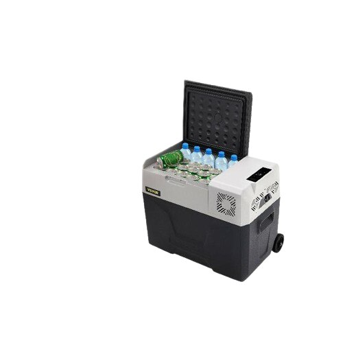 Frigider auto, 32Qt, 30L, 220V, pentru condus, camping, portabil, negru ...