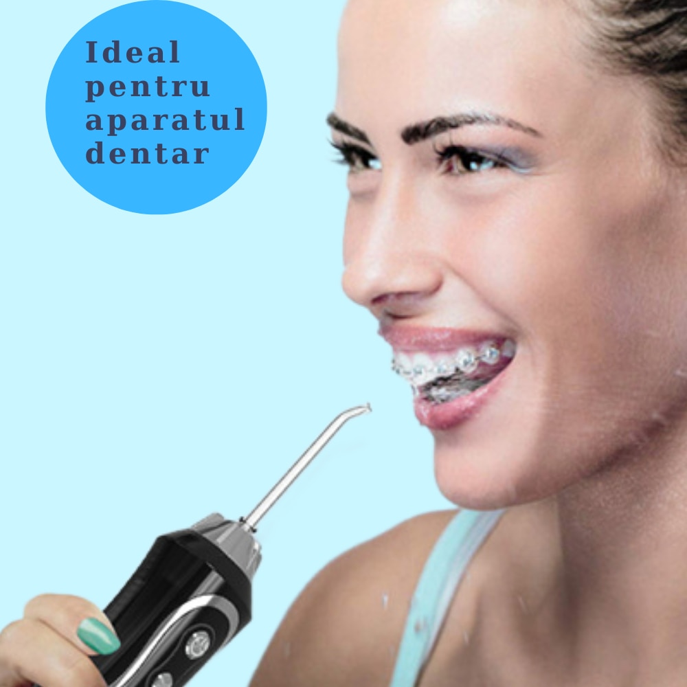Irigator Bucal, Profesional Pentru Dus Bucal si Oral, Fara Fir ...