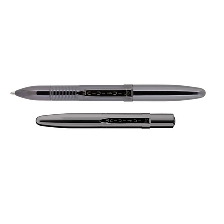 Pix Fisher Space Pen Black Titanium Nitrude Infinium Med point Cerneala ...