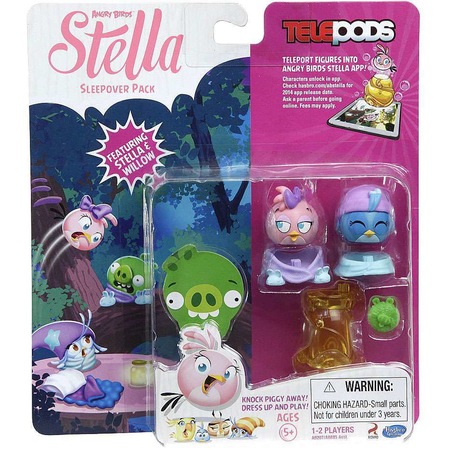 Set de figurine, Hasbro, Angry Birds Telepods Stella A9208 Luca si ...