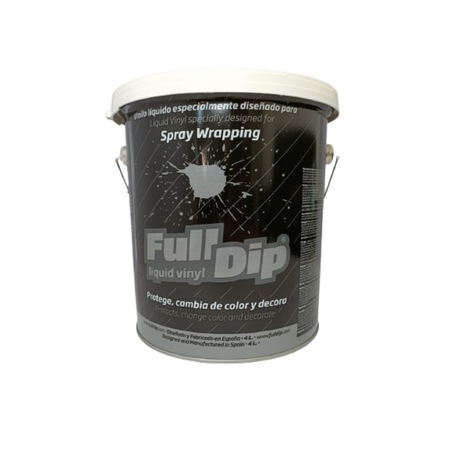 Folie Lichida, Vinil Lichid, FullDip, White, Alb Mat, 4L, Plasti Dip ...
