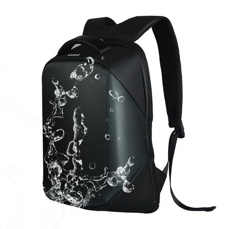 Ghiozdan SMART cu ecran led, conectare Android, IOS, Afisaje memorate ...